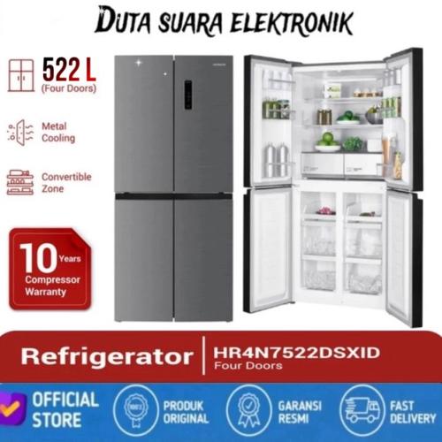 Promo Kulkas Hitachi H-R4N7522DSXID 4 Pintu Side By Side 522L ...