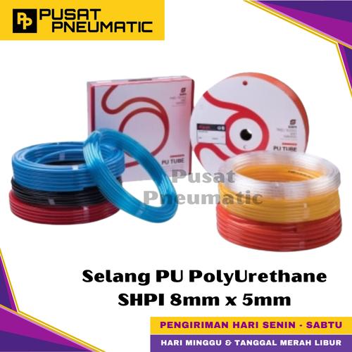 Jual Selang Pu PolyUrethane SHPI Pneumatic OD 8 x ID 5 1 Roll 100 Meter ...