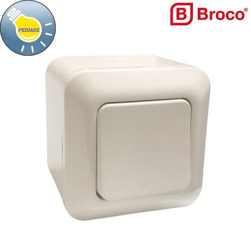 Jual Saklar Engkel Outbow BROCO Gracio Single Switch - Putih - Kab ...
