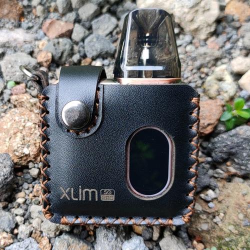 Jual Genuine Leather Sleeve Case Oxva Xlim SQ Pro - Cokelat - Kota ...