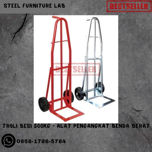 Jual Troli Besi 500kg - Alat Pengangkat Benda Berat- Trolley Alat Besi ...