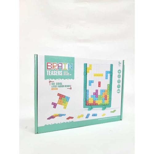 Promo Mainan Edukasi Tetris 3D Puzzle Mainan Susun Balok Block Game ...