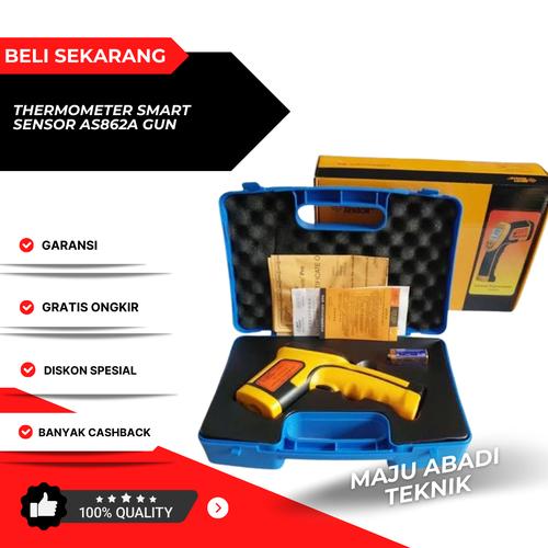 Jual Infrared Thermometer Sertifikat Kalibrasi Smart Sensor AS862A Gun ...