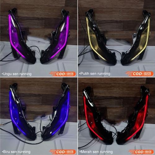Jual FULLSET LAMPU ALIS RUNNING BEAT FI ESP STREET ECO MIKA SMOKE ...