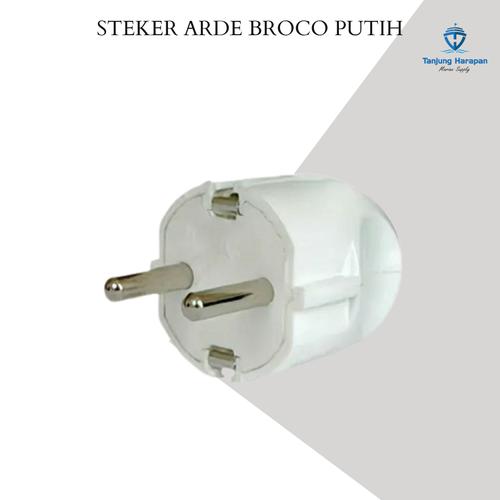 Jual Staker Arde Broco Putih - Broco Steker Arde 16A 250V - Kota ...