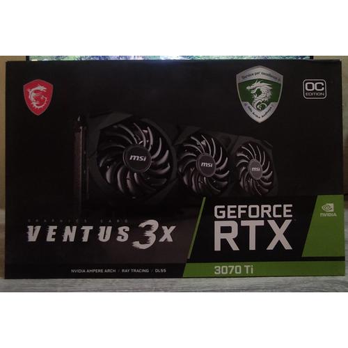 Jual Dus/Box VGA card Merk MSI VENTUS 3X Geforce RTX3070TI RTX 3070 TI ...