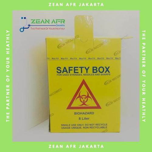 Jual Safety Box 5, 8, 12 Liter / Sampah Medis / Limbah Medis / Bio ...