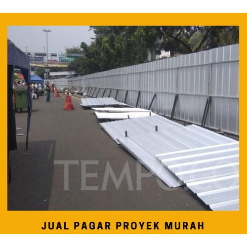 Jual Pagar proyek Seng Galvalum Galvanis 0.30 Lebar 0.75 meter x 1.8 ...