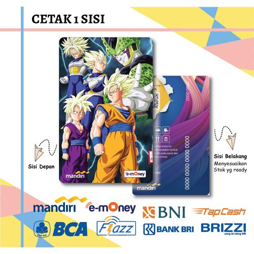 Jual KARTU EMONEY MANDIRI BCA BNI BRI GOKU Dragon Ball Z 2 - 1 SISI ...