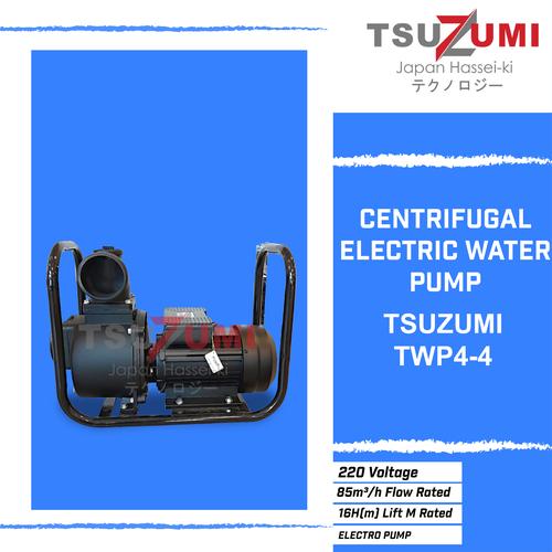 Promo Pompa alkon irigasi 4 inch 5.5 hp 1 phase electric TSUZUMI TWP4-4 ...