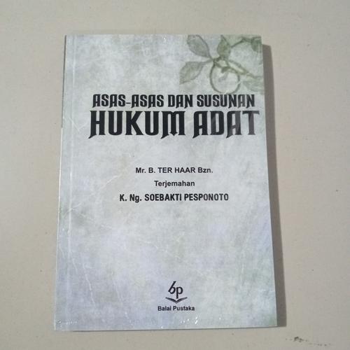 Jual buku asas asas dan susunan hukum adat BP balai pustaka - Jakarta ...