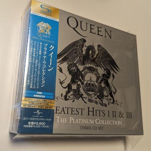 Jual CD QUEEN - GREATEST HITS I II & III PLATINUM COLLECTION JAPAN NEW ...