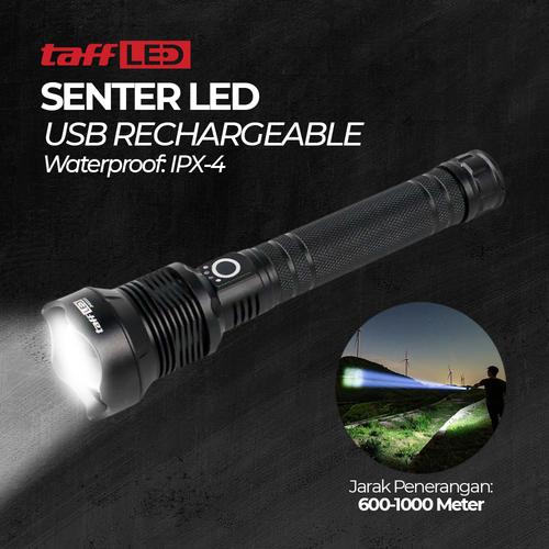 Jual TaffLED Senter LED Super Terang XHP70 90000 Lumens - XHP70.2 ...