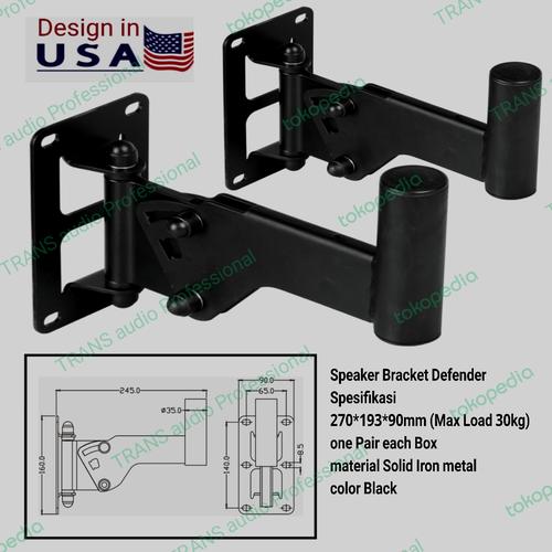 Jual Speaker assesoris Breket dinding buat speaker karaoke - Jakarta ...