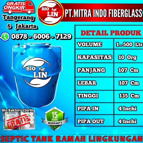 Jual Septic tank 1.500 Liter, BioMas,BioChan,BioTech,BioFill. No.1 ...