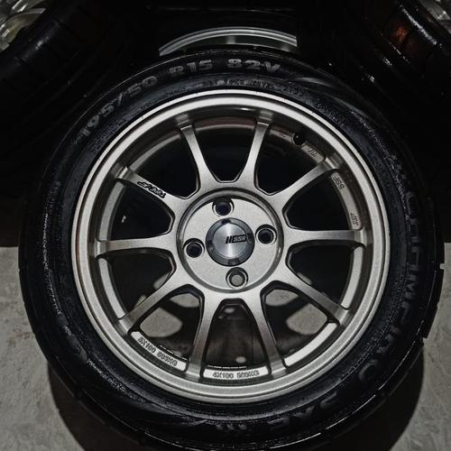 Jual Velg R15 SSR Type F L 6,5 + Ban Champiro SX2 95% #SSR #HSR #SSW (Sold) - Kota Depok - Toko ...