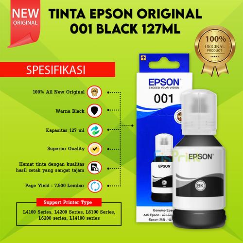 Jual Tinta Epson 001 Original Ori Box L4150 L4160 L6160 L6170 L14150 ...
