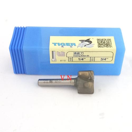 Jual Mata Router/Profil 19mm x 13mm As 1/4 Cleaning Bottom Bits Merk ...