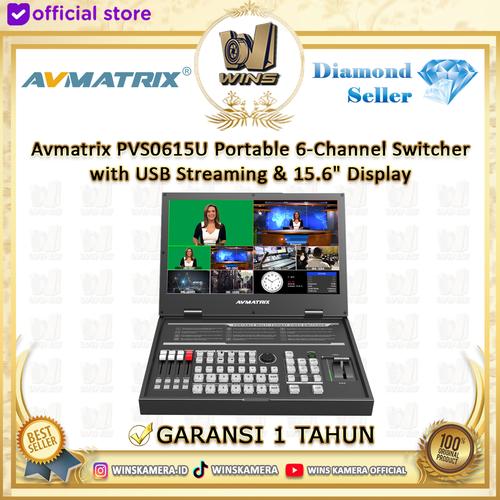 Promo Avmatrix PVS0615U Streaming Video Mixer Portable with Recorder Cicil 0% 3x - Jakarta Utara ...