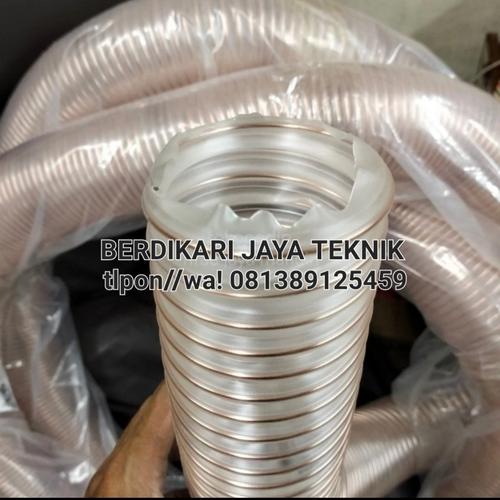 Jual selang ducting pu food grade berlapis kawat tembaga 2"inch × 10mtr ...