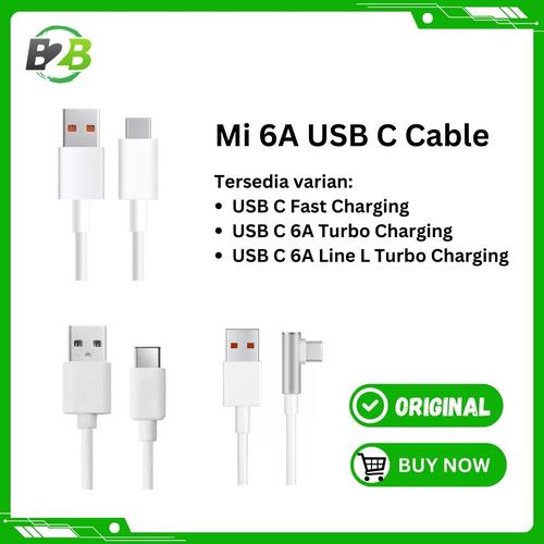 Jual Mi 6A Type C Cable Kabel Data USB-A to USB-C - Bukan 6A 1M - Jakarta Selatan - b2b mobile ...