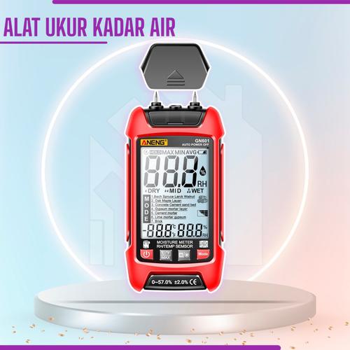 Jual Alat Ukur Kadar Air Kelembapan Kayu Dinding Digital Moisture ...