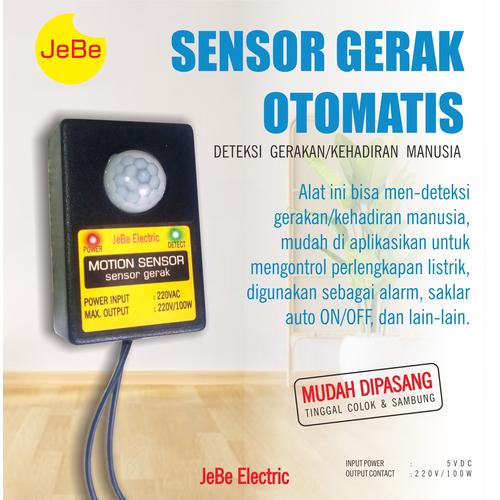 Jual Saklar sensor gerak otomatis_motion sensor_ deteksi kehadiran ...
