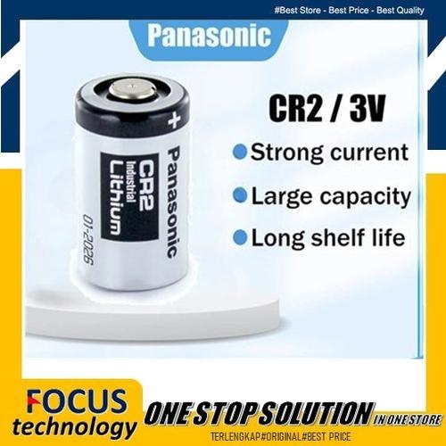 Jual Panasonic Battery CR2 Lithium 3v Baterai CR 2 - Kota Depok - Focus Technology | Tokopedia