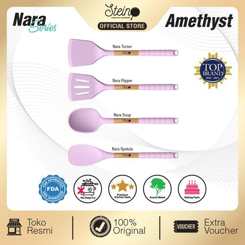 Promo STEIN Nara Set (Sutil Masak Set - Flipper, Soup, Spatula, Turner) - Ibiza Blue - Jakarta ...
