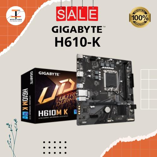 Jual Gigabyte Motherboard Intel H610M K - Jakarta Pusat - MEDIATAMA ...