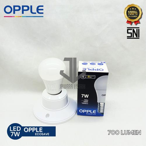 Jual OPPLE ECOSAVE LED 7 WATT LAMPU MURAH BERGARANSI - Putih - Jakarta Timur - jawara listrik ...