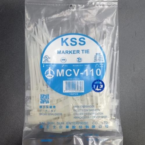 Jual cable ties label / marker ties / kabel Ties MCV 110 / KSS - Jakarta Barat - Tang Electric ...