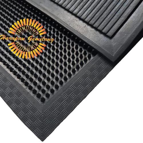 Jual Keset Lembut Keset Karpet Karet Anti Slip Bavel Duri 60X80 High ...