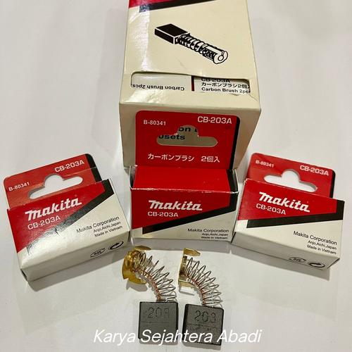 Jual Carbon Brush Makita CB 203 / Arang / Spul / Sepul / Bostel / Kul - Kab. Tangerang - Karya ...