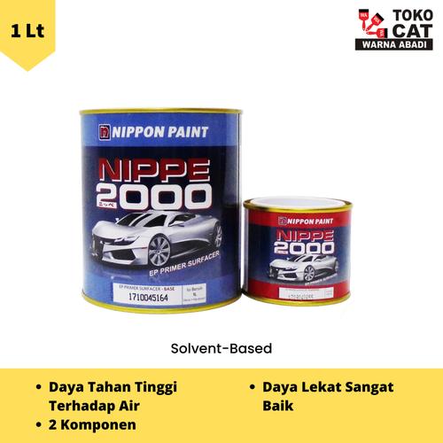 Jual Cat Duco Nippe 2000 Epoxy Primer Surfacer 1 Liter + Hardener ...