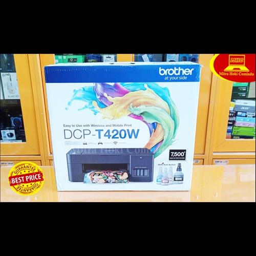 Jual Printer Brother DCP-T420W T-420W T420 W All in One Wifi inkJet ...
