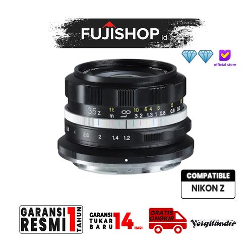 Promo Voigtlander Nokton D 35mm f1.2 for Nikon Z D35mm f1.2 Garansi Resmi Cicil 0% 3x - Jakarta ...