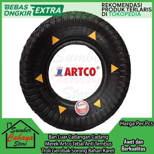 Promo Ban Gerobak Dorong Roda Sorong Model Artco Pasir Semen Batu Bata ...