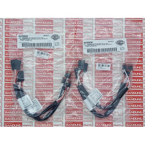 Jual HARLEY DAVIDSON #69200034 SWITCH WIRE EXTENSION KIT WIRING 10 INCH ...