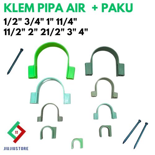 Jual KLEM CLAM PIPA PLUS PAKU CLAMP HIJAU SETARA ARROW UKURAN 1/2 - 4 ...