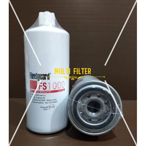 Jual Fuel Filter Water Separator FLEETGUARD FS1000 / FS 1000 - Bubble ...