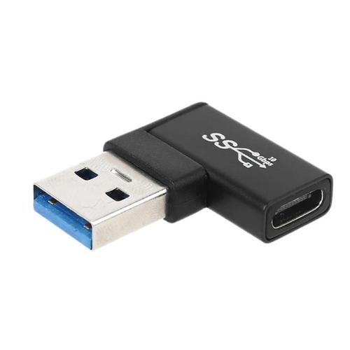 Jual 90 DEGREE L SHAPE USB TYPE C TO USB 3.0 TO ADAPTER - C TO 3 ...