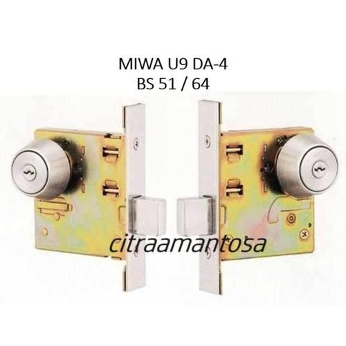 Jual Miwa U9 DA-4 51/40 ST atau U9 DA-4 64/40 ST Mortise Dead Lock - Jakarta Selatan ...