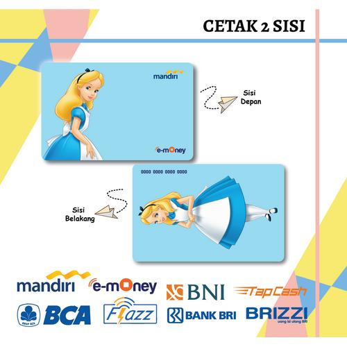 Jual E-Money Emoney Etoll MANDIRI BCA BNI BRI Alice in Wonderland - 2 ...