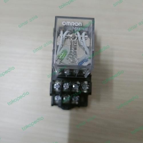 Jual relay omron my4n 24vdc+socket 14pin - Kota Tangerang - sinar asia | Tokopedia