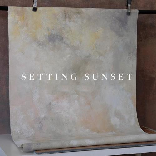 Jual Background Backdrop Layar Foto Studio Abstrak sunset 9x6meter ...