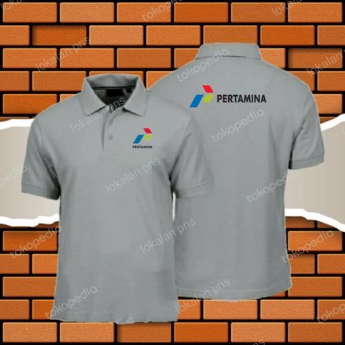 Jual Terbaru polo shirt Pertamina seragam Pertamina kaos Pertamina ...