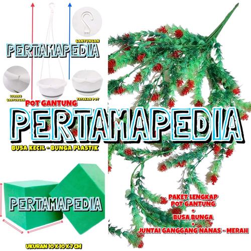 Jual Bunga Plastik/Daun Rambat/Rumput Plastik/Floral Foam/Busa Bunga ...