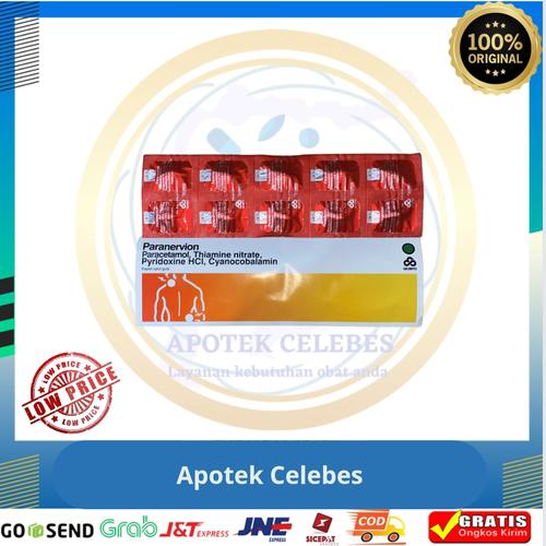 Jual Paranervion Strip - Kab. Bogor - APOTEK CELEBES FARMA | Tokopedia