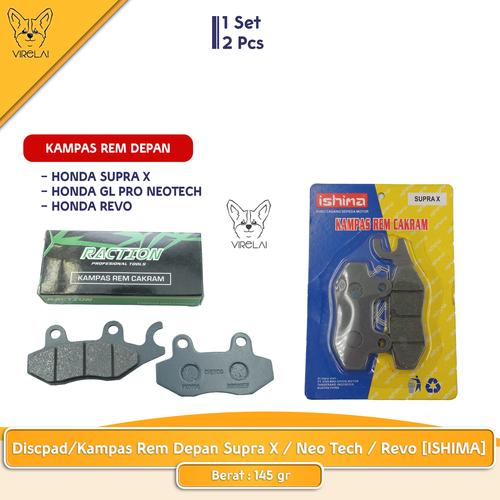 Jual Discpad/Kampas Rem Depan Supra X / Neo Tech / Revo [ISHIMA ...